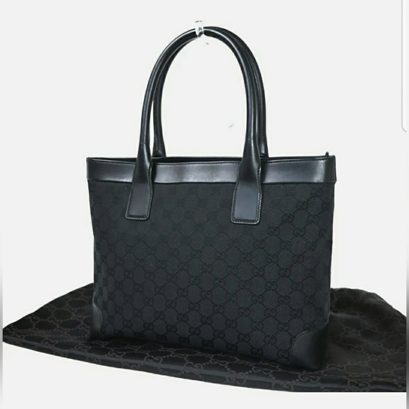 Gucci | Bags | Gucci Logo Gg Pattern Shoulder Tote Bag Canvas L | Poshmark